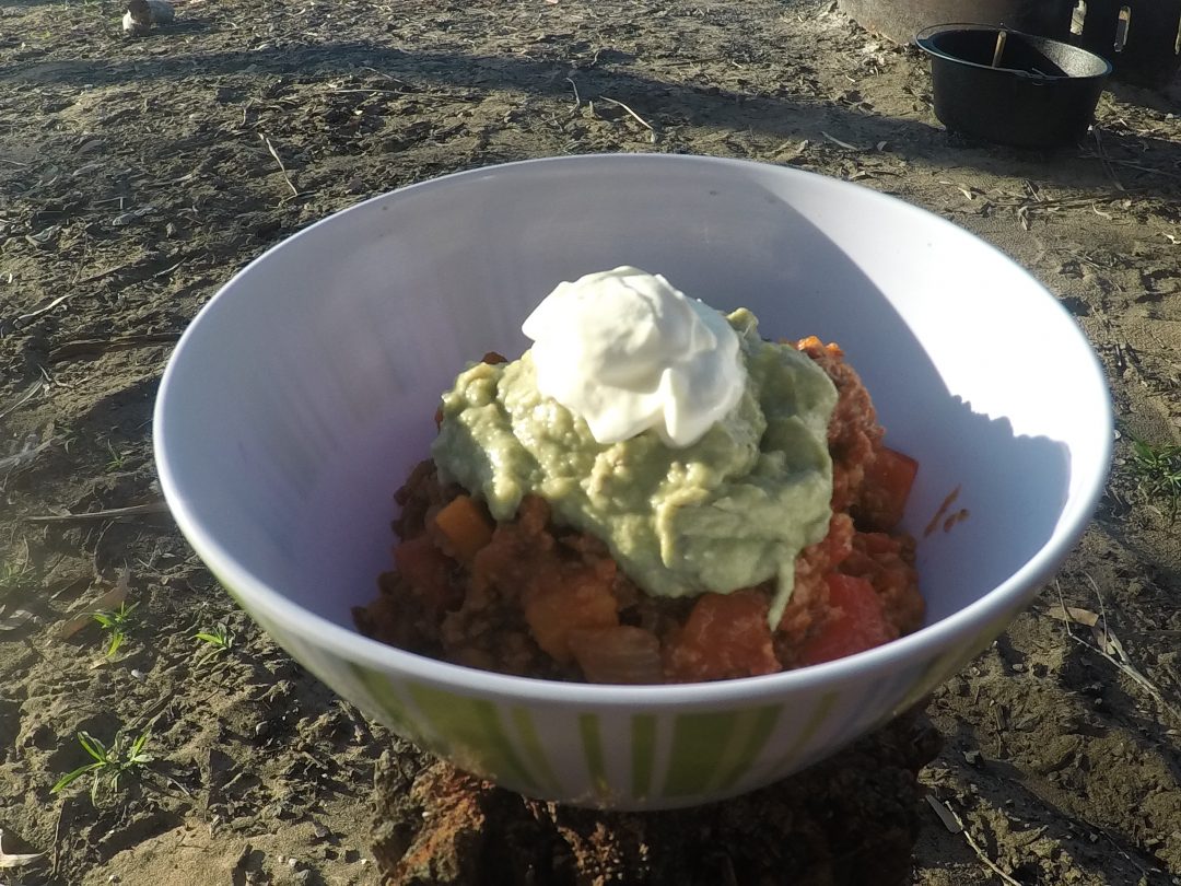 Camp Oven Chilli Con Carne – Wild and Wandering